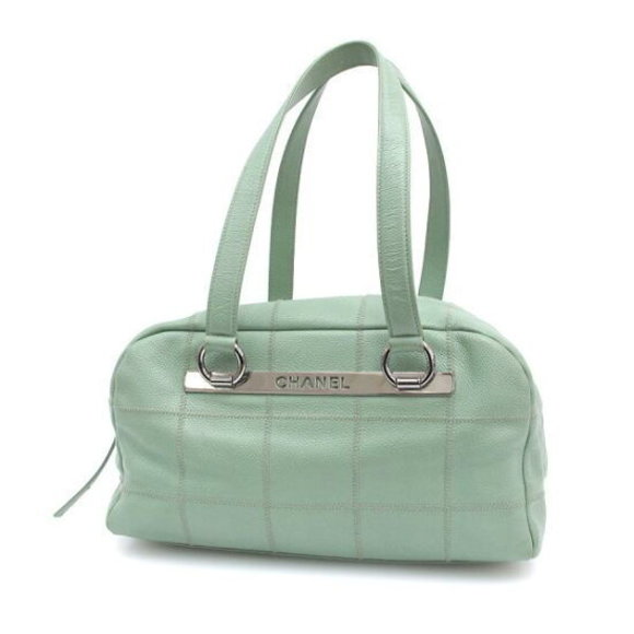 CHANEL | Bags | Chanel Soft Caviar Chocolate Bar Mini Boston | Poshmark
